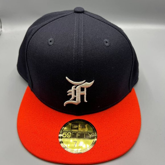 New Era | Accessories | Fear Of God Hat Men 7 2 Navy 59fifty New Era ...